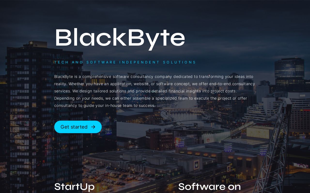 BlackByte - Tech And Software Independent Solutions